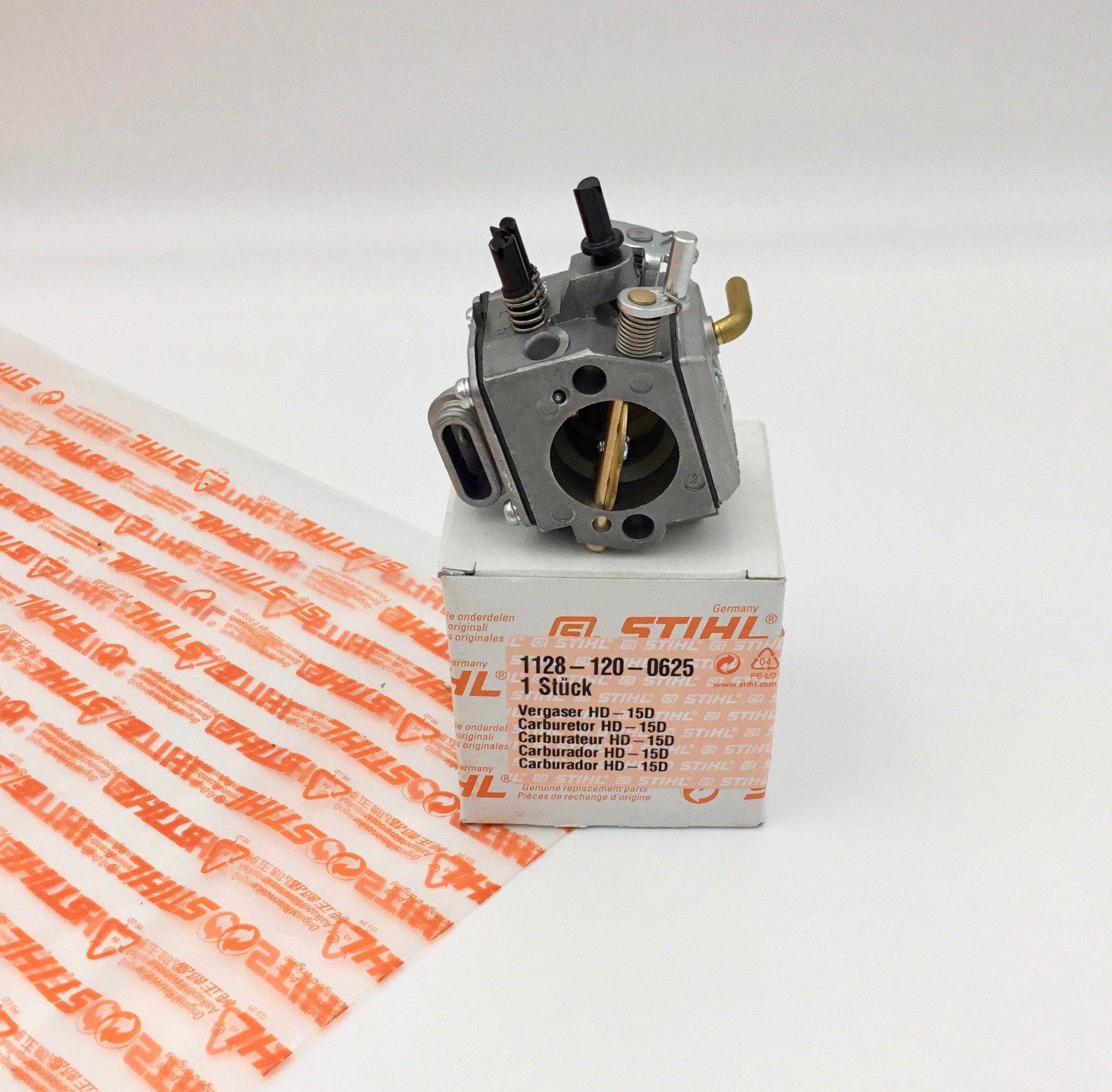 STIHL Benzin-Kettensäge Vergaser HD-15D 044, MS440, 11281200625, 0,00 cm Schwertlänge, Benzin ...