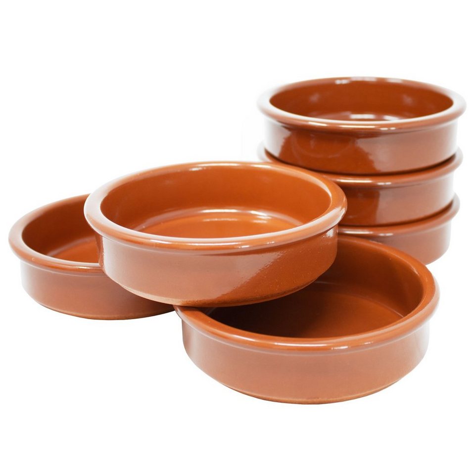 Toci Tapas Schale Tapas Schalen 6er Set Braun