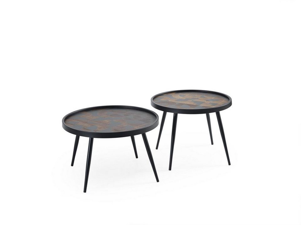 Jvmoebel Couchtisch Holz Couchtische Set Luxus Tische Design