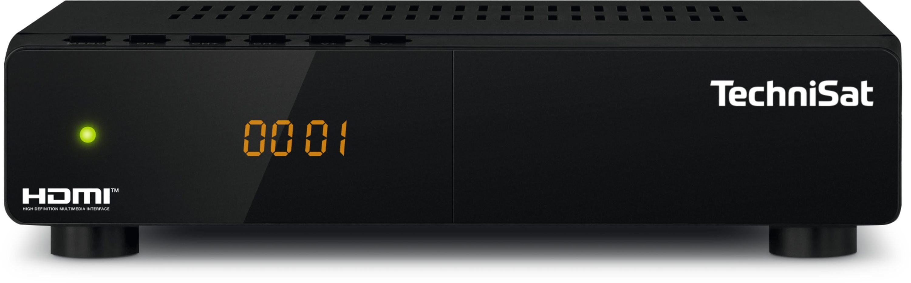 TechniSat HD-S 210 SAT-Receiver (7-Tage-EPG, Vorprogrammiert, Einkabellösung, AAC, USB ...