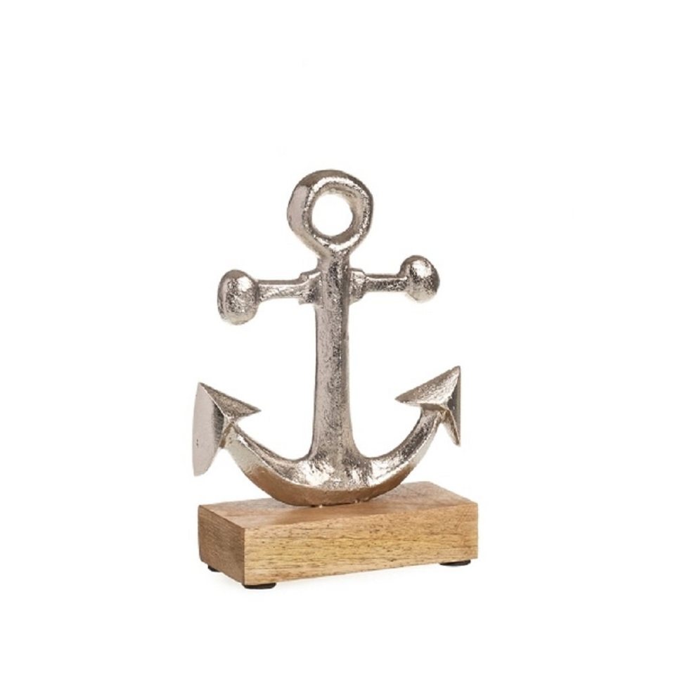 Linoows Dekoobjekt Anker Stockanker Maritime Deko Figur Dekoration