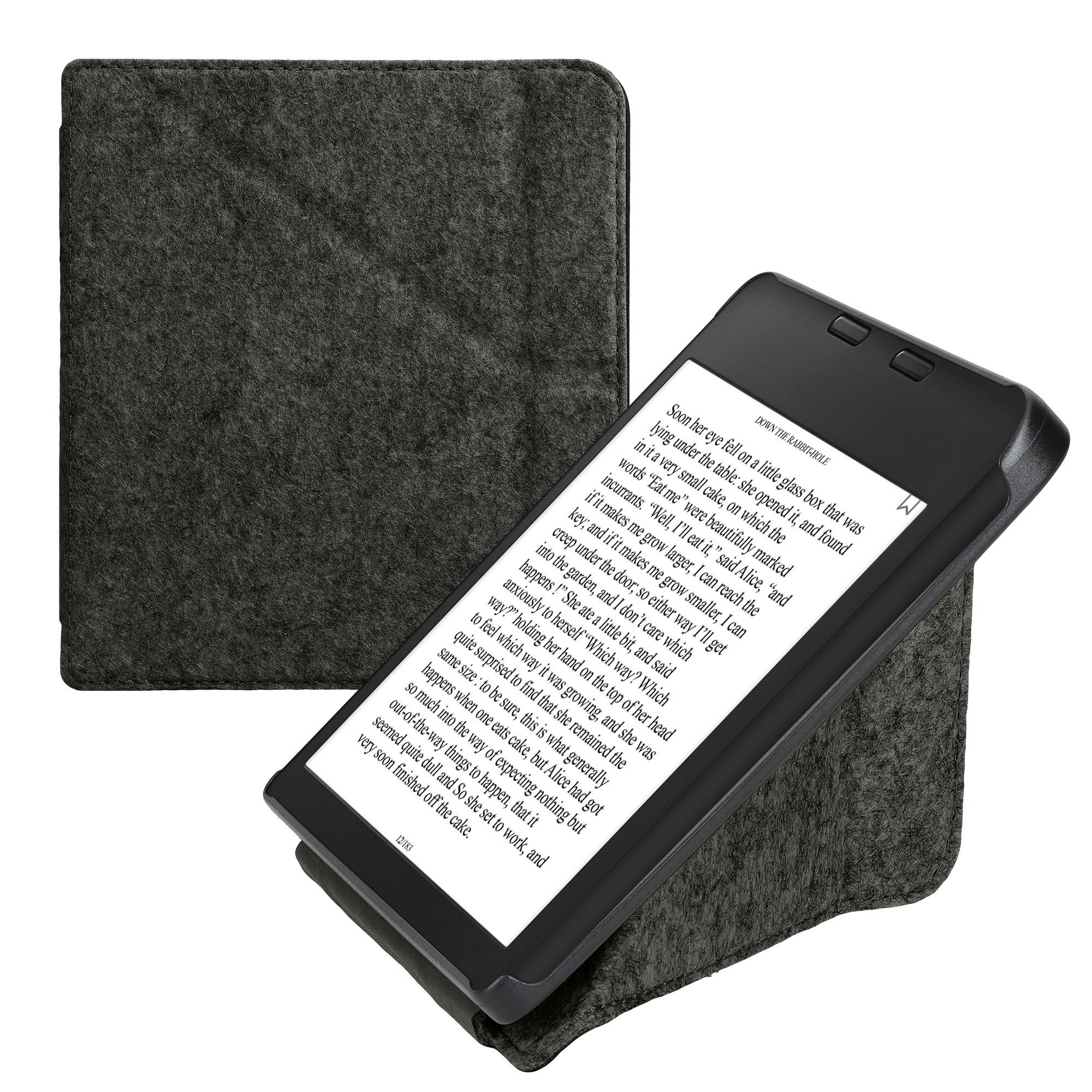 Kwmobile E Reader Hülle Hülle Für Tolino Vision 6 Ereader Filz Cover