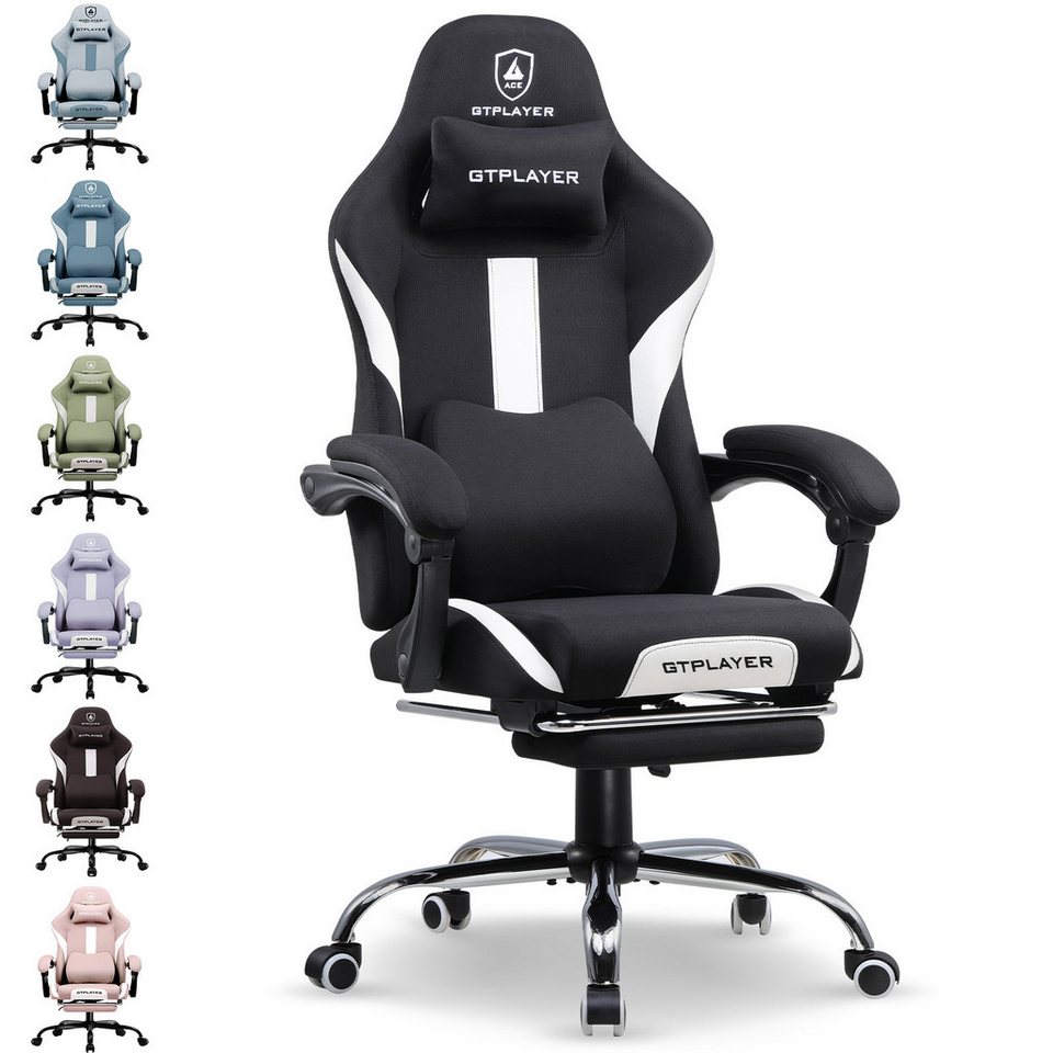 Gtplayer Gaming Stuhl Ergonomischer Gaming Sessel Schreibtischstuhl