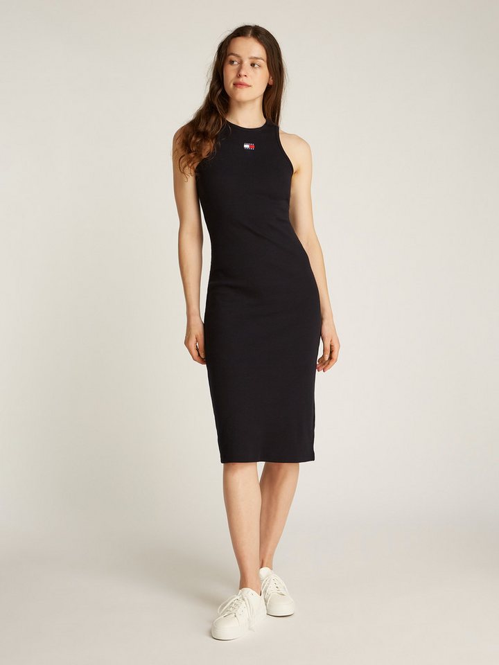 Tommy Jeans Jerseykleid Tjw Rib Xs Badge Racer Dress In Modischer Racer