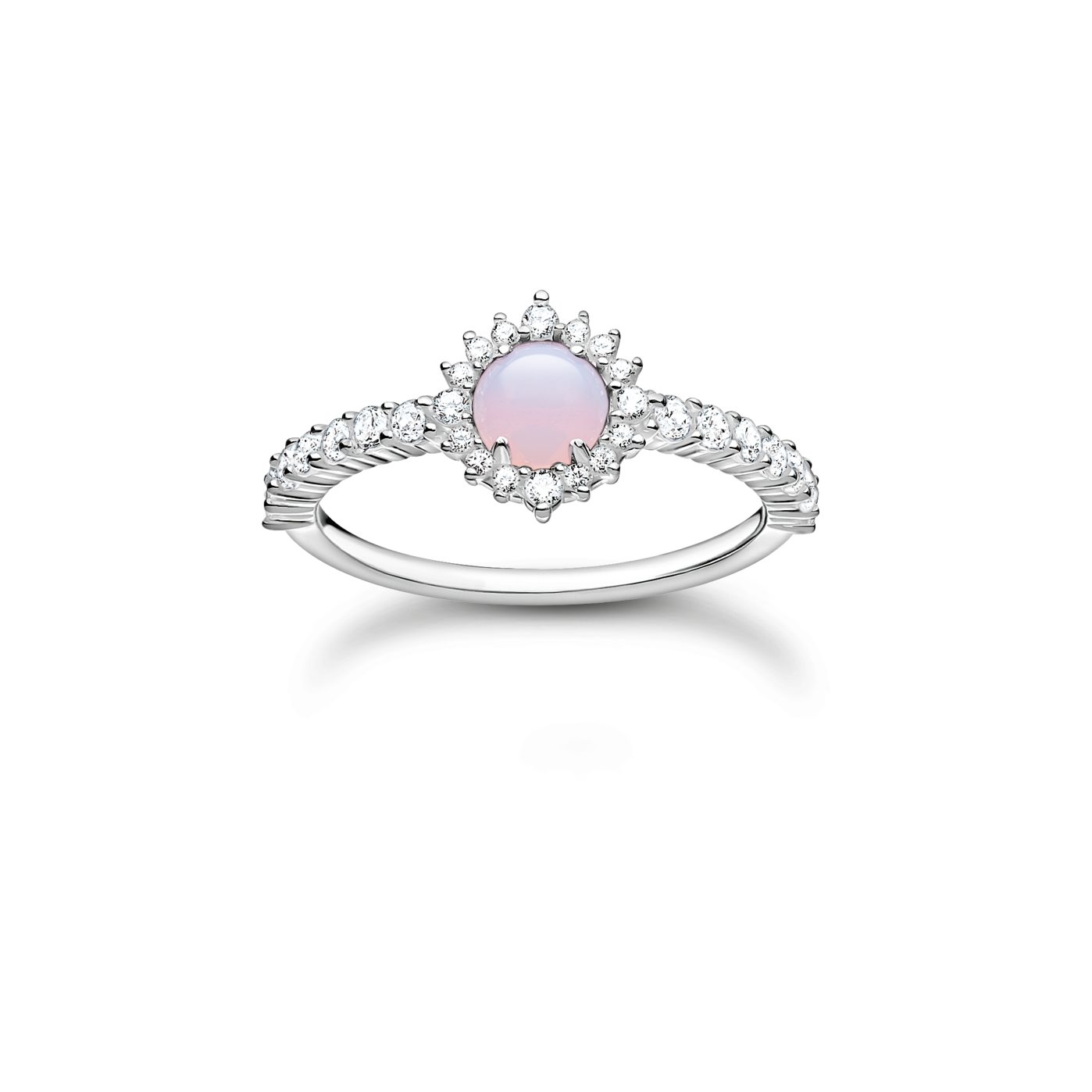 THOMAS SABO Fingerring Thomas Sabo Charming Ring TR2344-166-7-56 Silber