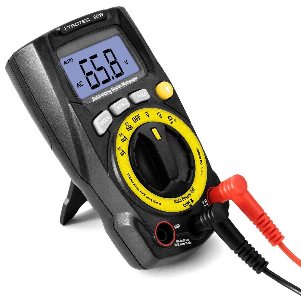 TROTEC Multimeter Digital-Multimeter BE49, Digitales ...