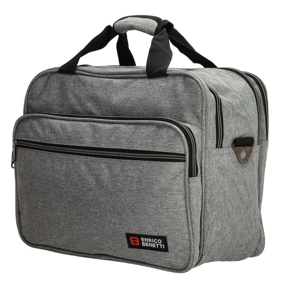 Hti Living Flugumhänger Aktentasche Laptoptasche Hellgrau Stück 1 Tlg