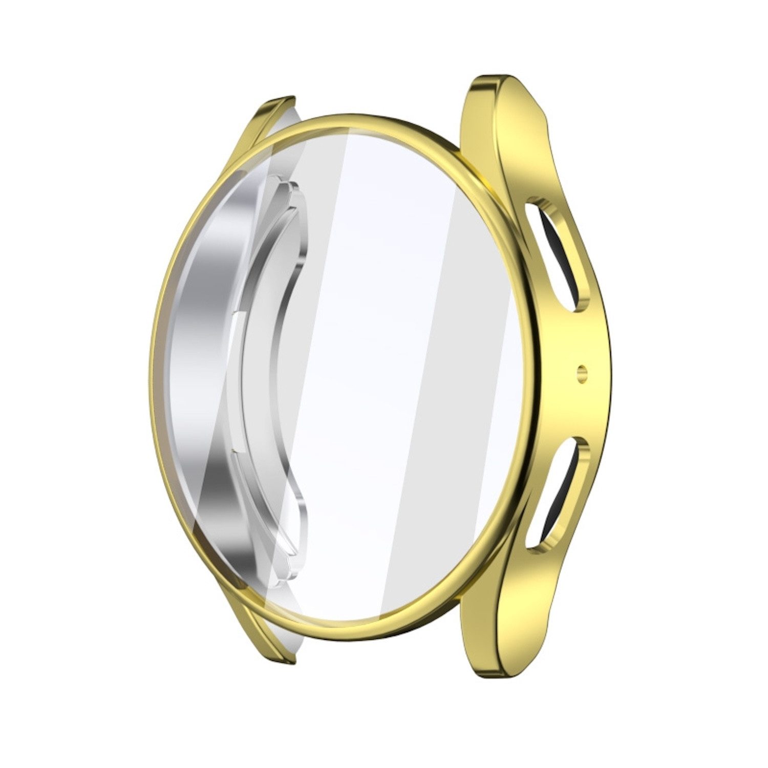Wigento Smartwatch Hülle Für Samsung Galaxy Watch 7 44mm Full Cover