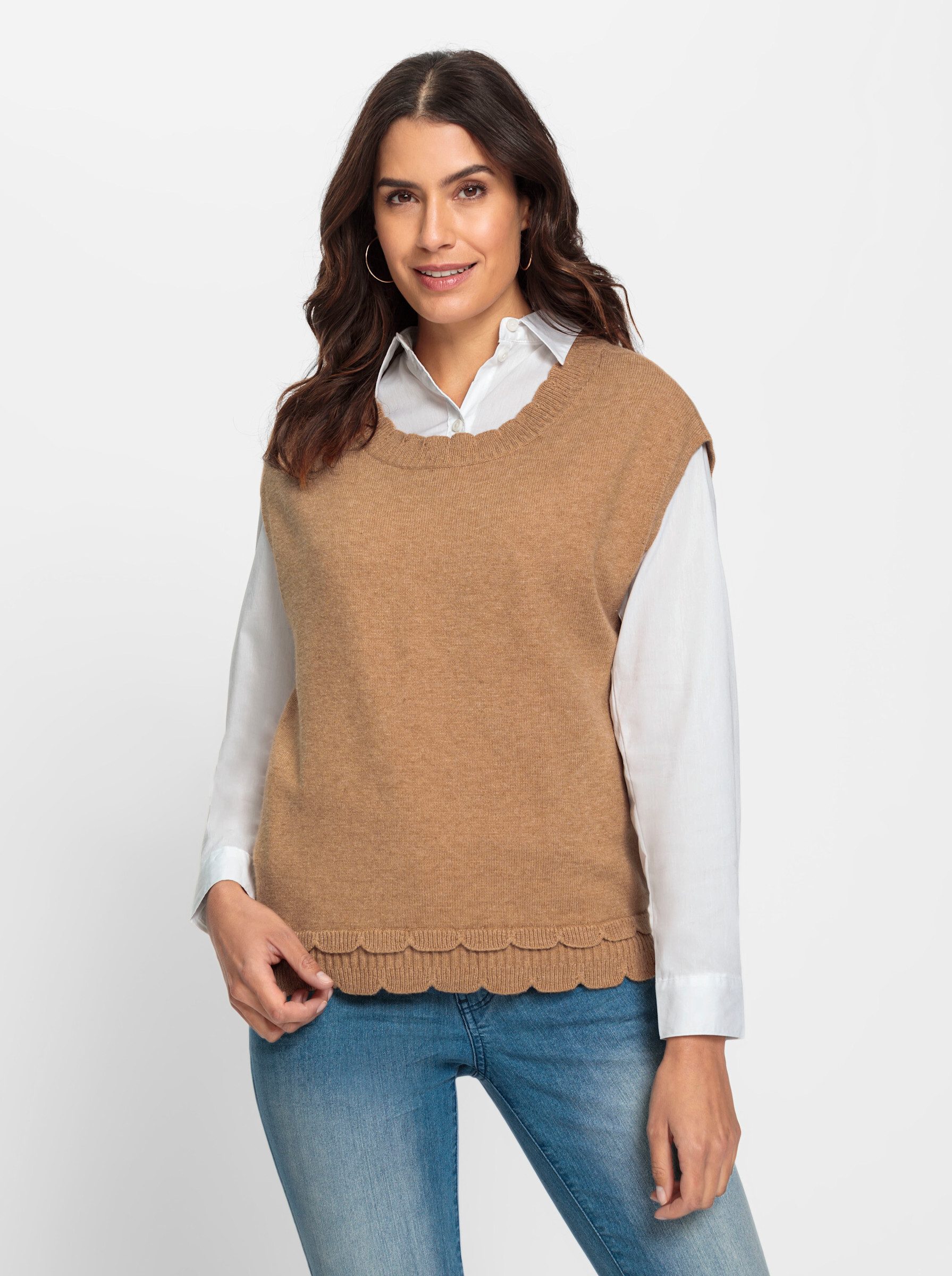 Witt Pullunder Pullunder, Mit gebogten Abschlüssen