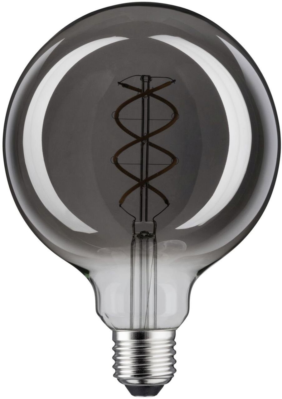 Paulmann Paulmann LED Globe G125 E27 4W rauch LED-Leuchtmittel, Dimmbar nicht Smart Home-fähig