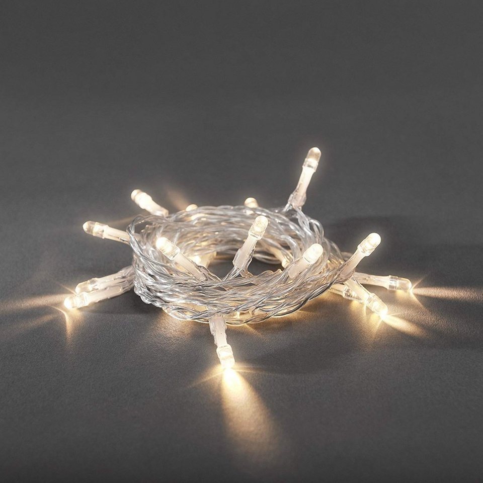 Konstsmide Lichtervorhang Wb 1407 103 Led Lichterkette Ohne Batterien