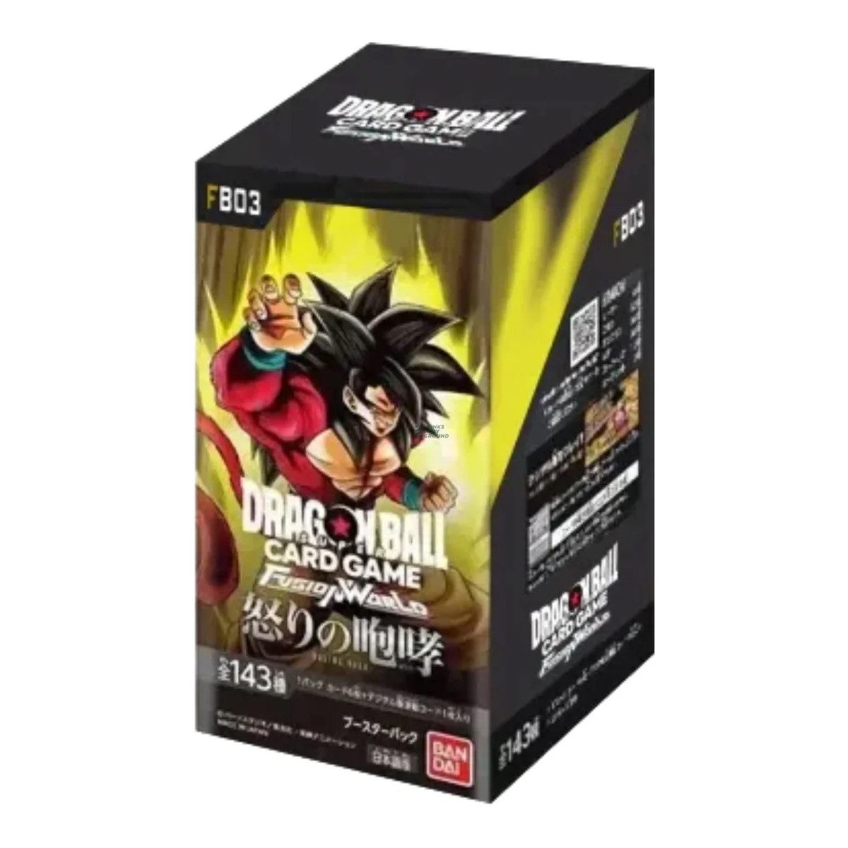 Bandai Sammelkarte Dragonball Super - Fusion World FB03 Booster Display Japinsch