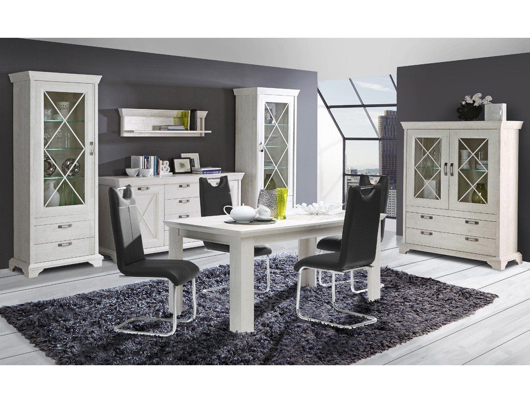 Expendio Wohnzimmer Set Kasimir 42 Spar Set 6 St Pinie Weiss Im