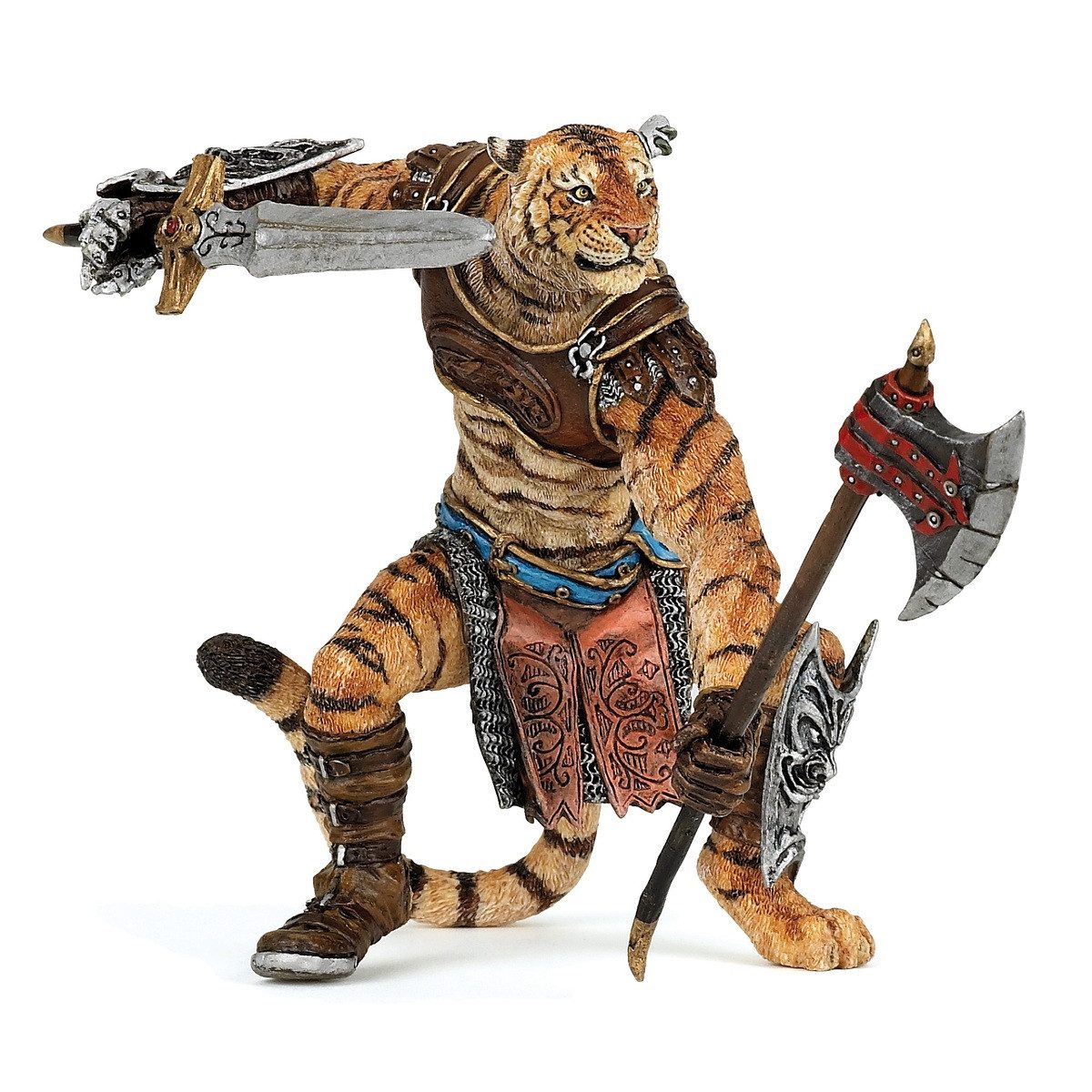 papo Spielfigur Spielfigur Tigermutant 10cm, Spielzeugfigur