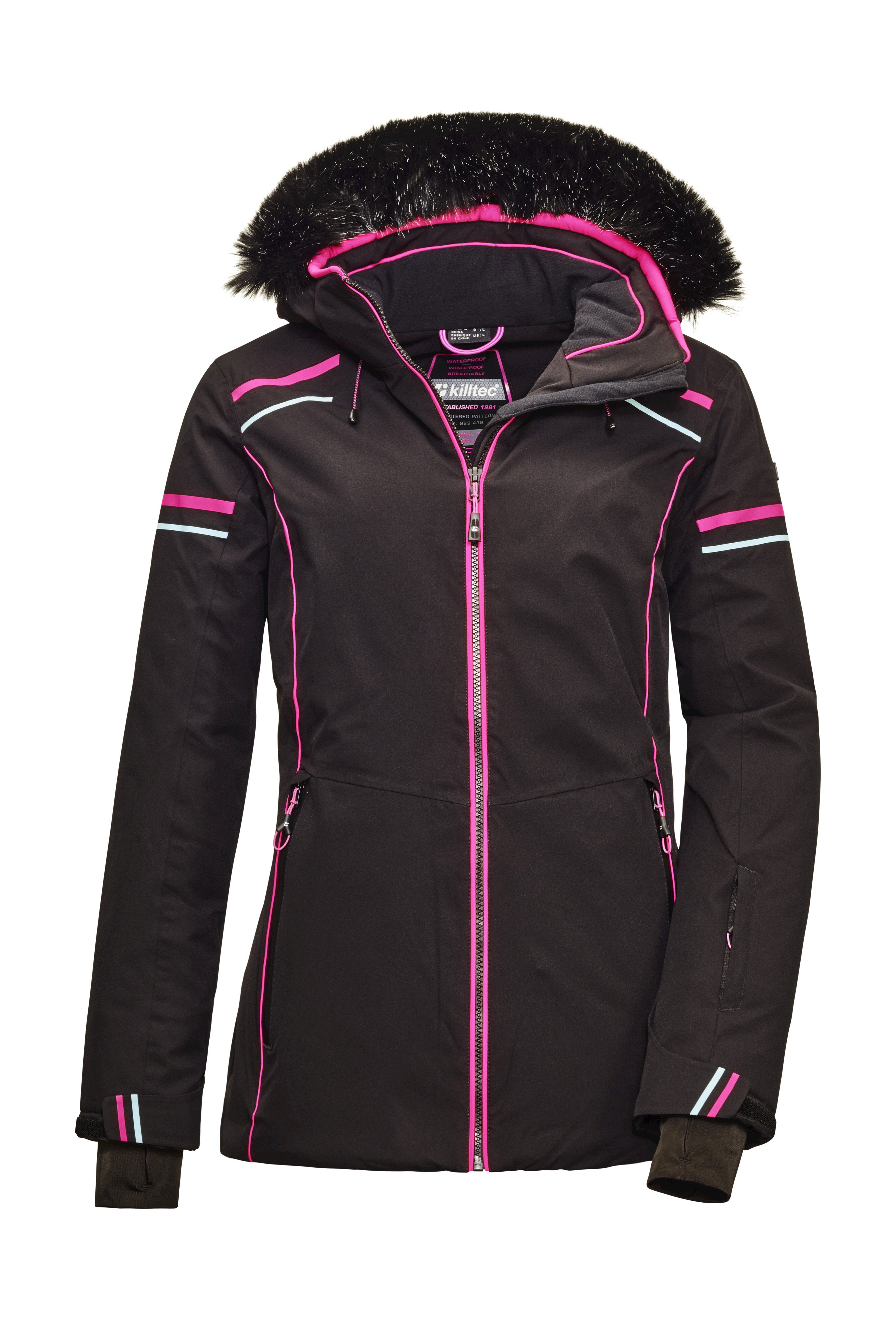 Killtec Skijacke Cimetta WMN Ski JCKT B, Funktionsjacke mit abzippbarer ...