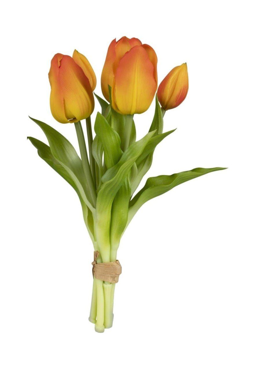 Kunstblume Frühling Formano Höhe 30 Cm Orange B16cm H30cm D4cm
