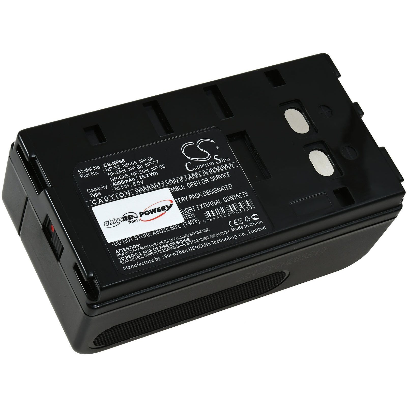 Powery »Akku für Sony Videokamera CCD-VX3 4200mAh« Kamera-Akku 4200 mAh (6 V) online kaufen | OTTO