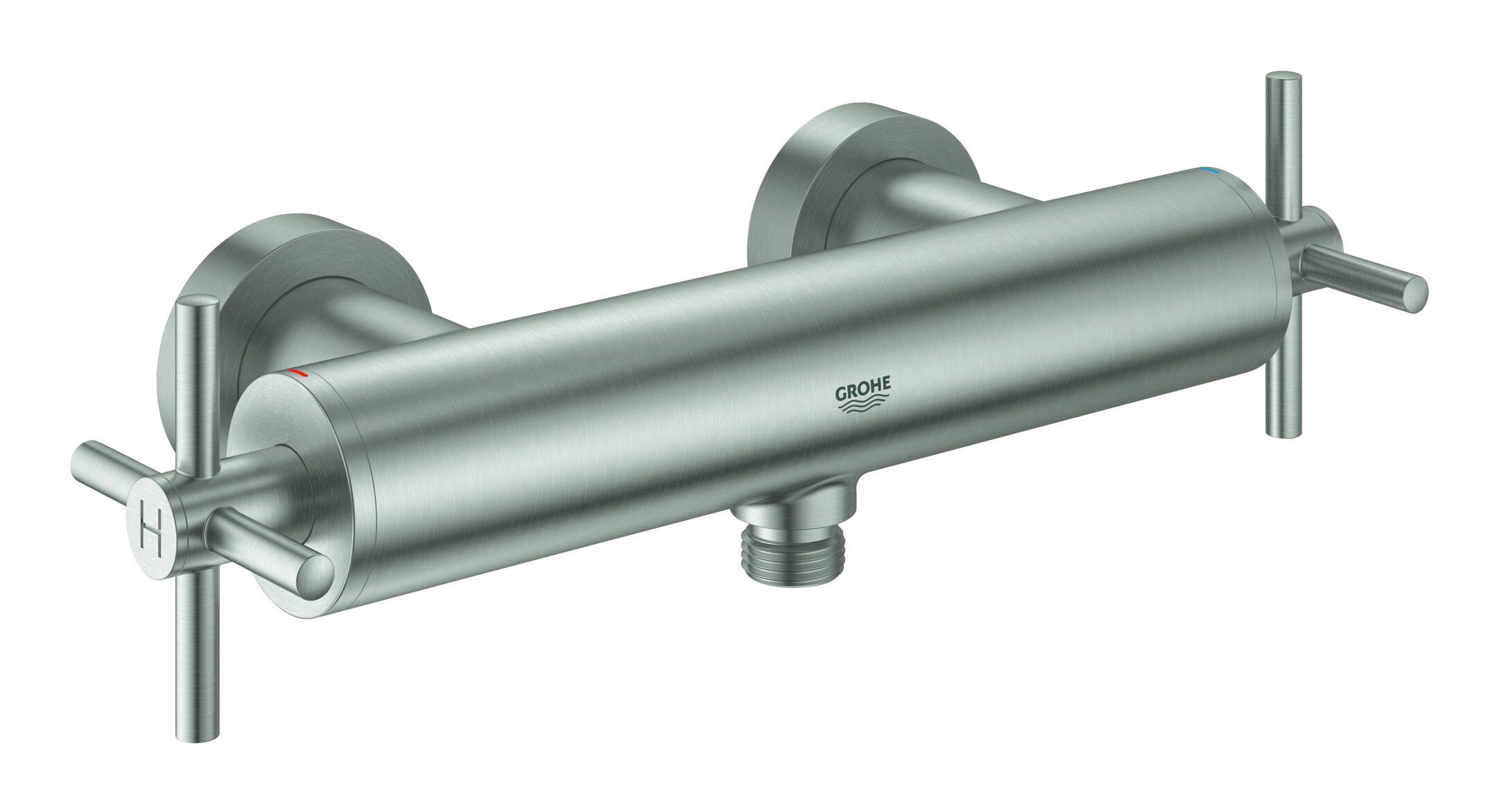 Grohe Duscharmatur Atrio Zweigriff Brausebatterie - Supersteel