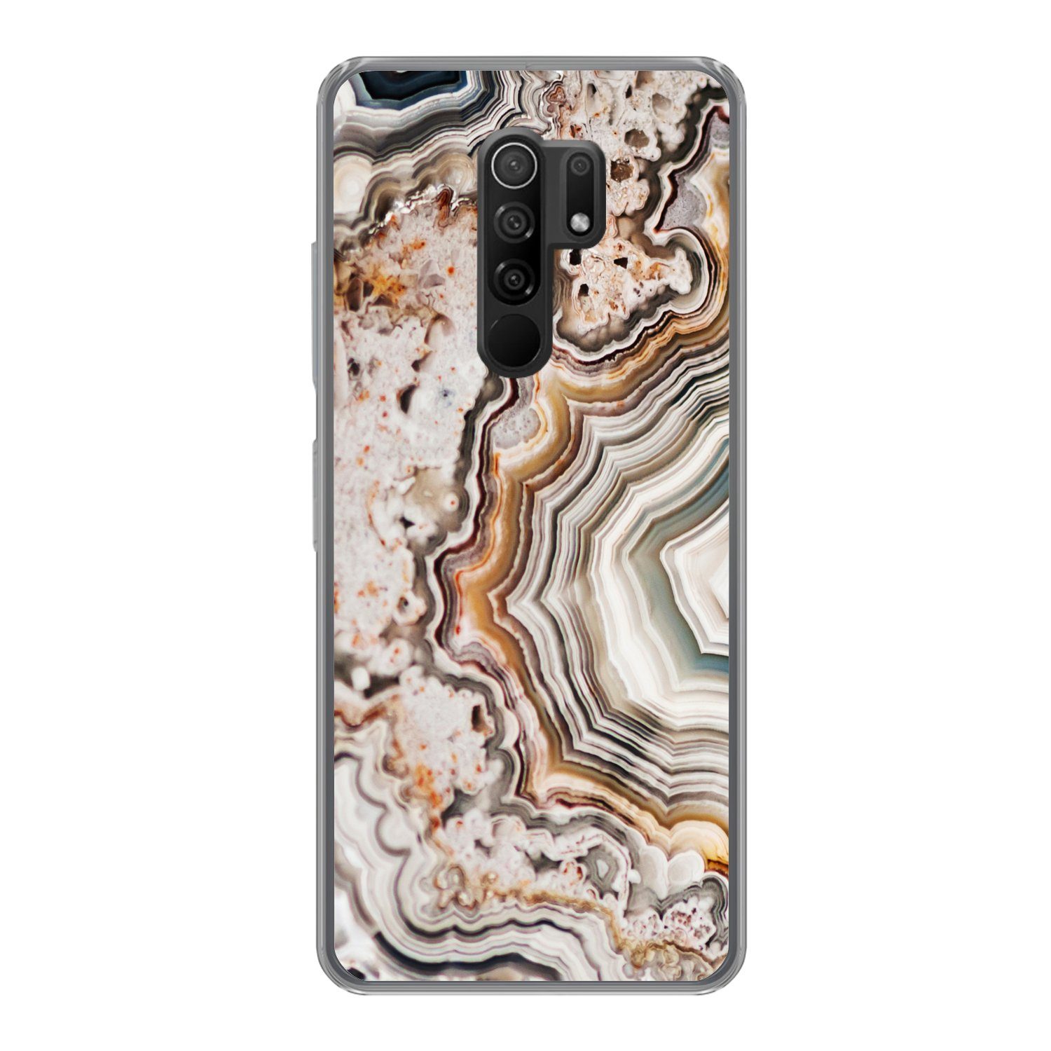 Muchowow Handyhülle Edelstein Marmor Natur Abstrakt Phone Case