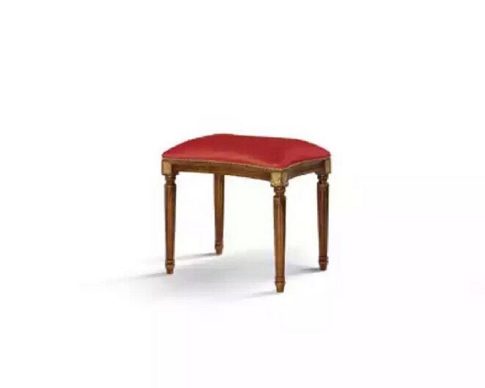 Jvmoebel Hocker Rot Hocker Designer Fußhocker Wohnzimmer Polster Neu 1