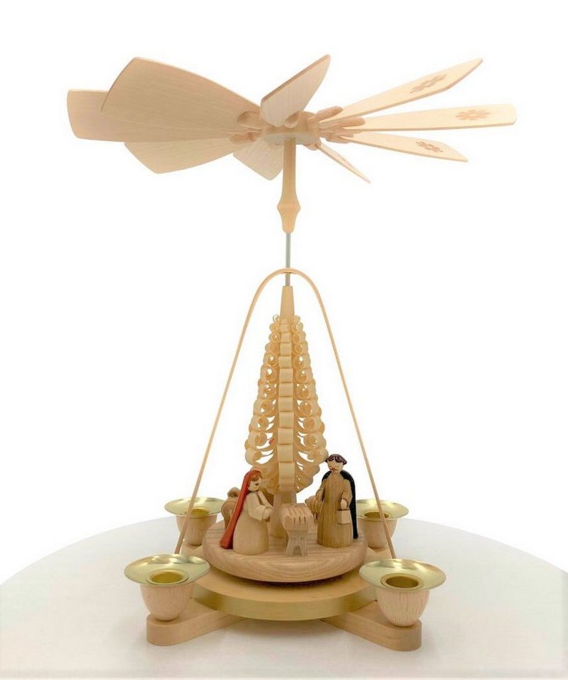 Richard Glaesser Weihnachtspyramide Pyramide Heilige Familie natur ... Richard Glaesser Weihnachtspyramide Pyramide Heilige Familie natur ...
