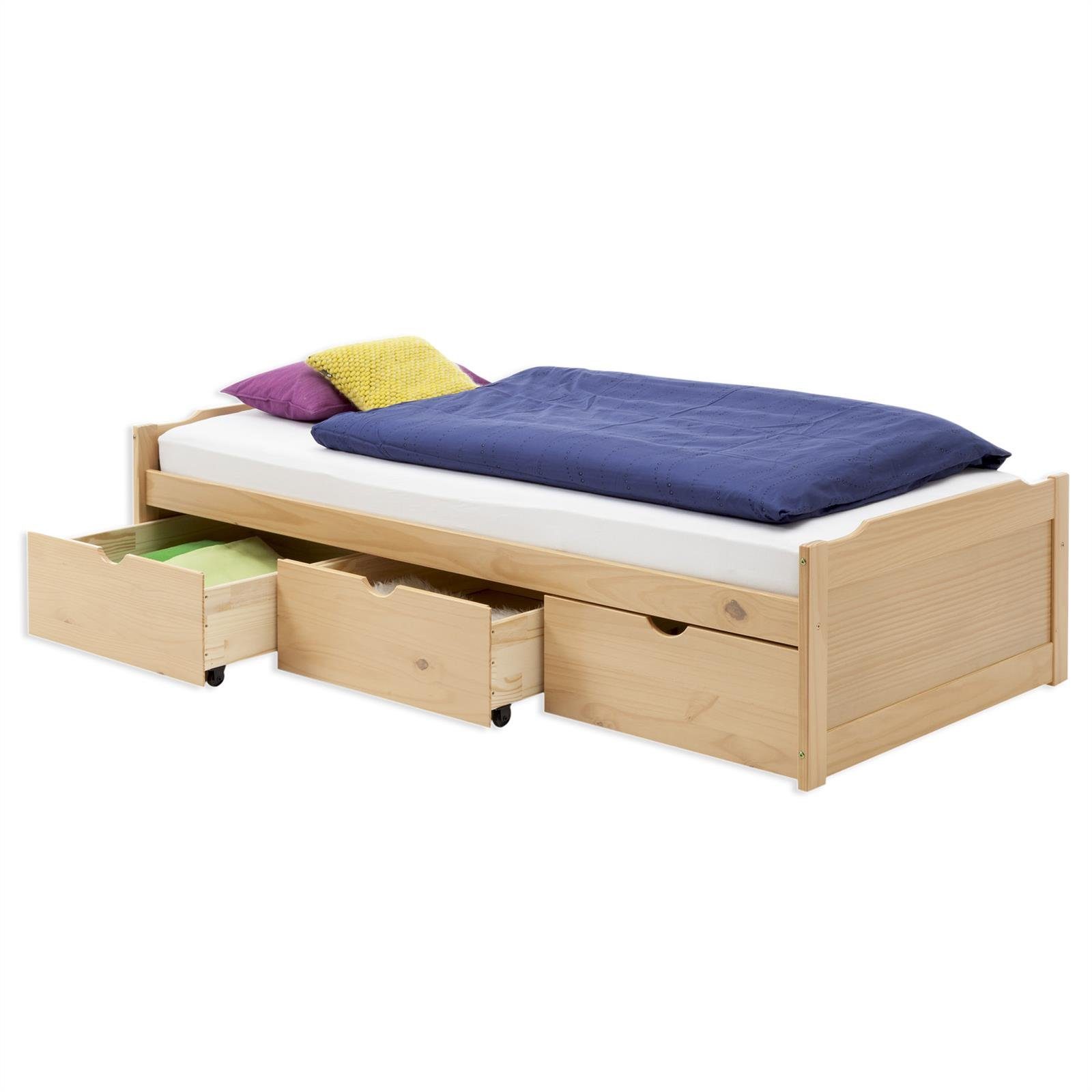 Bett 90x200 Mit Bettkasten