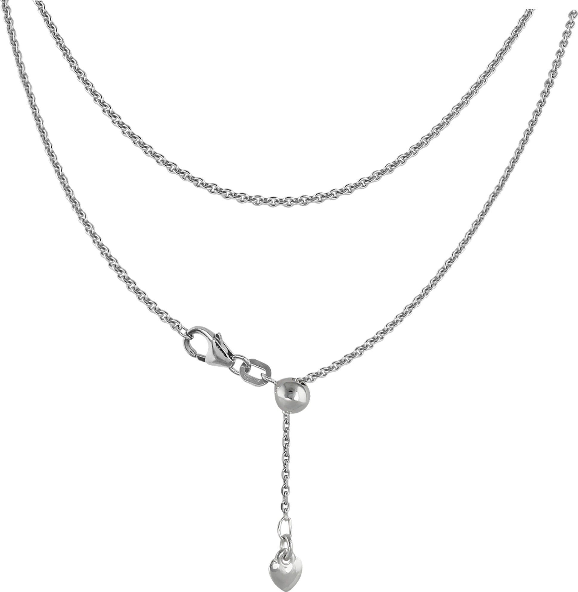 SilberDream Collier SilberDream Herz Damen Collier Silber (Collier), Colliers (Herz) ca. 45cm ...