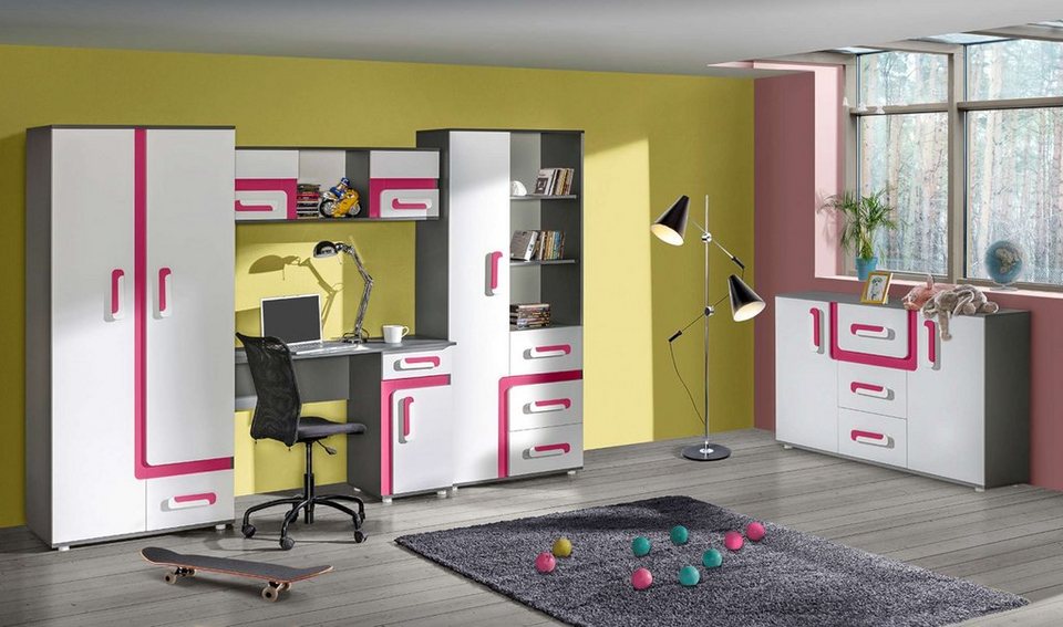 Stylefy Jugendzimmer Set Avino Ii Komplett Set Set 5 St