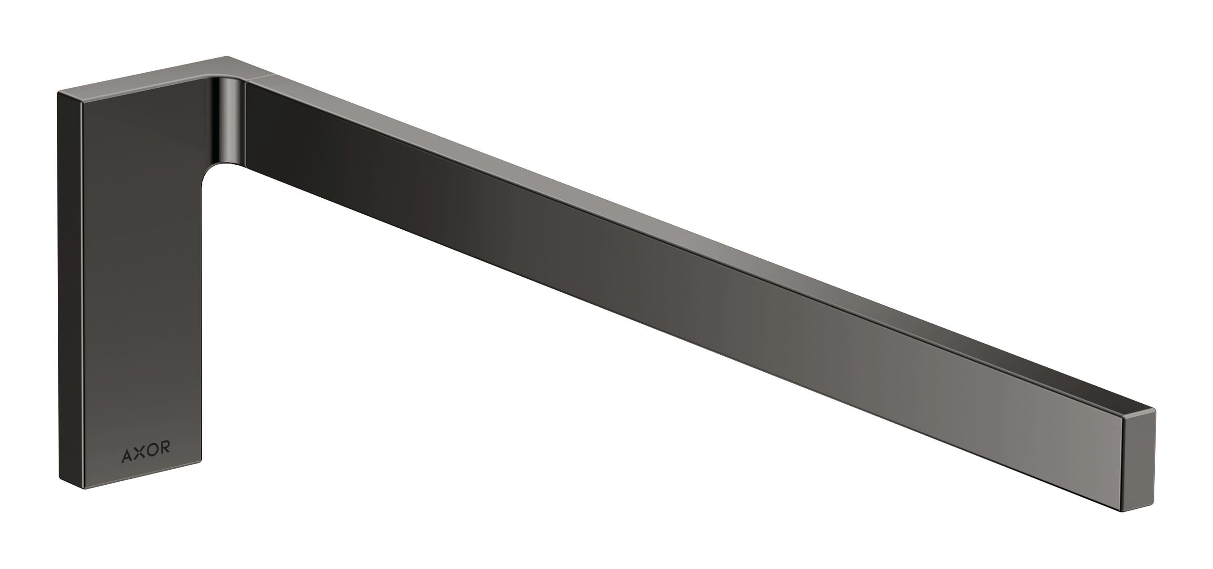 hansgrohe Handtuchhalter Axor Universal Rectangular, Einarmig - Polished Black Chrome