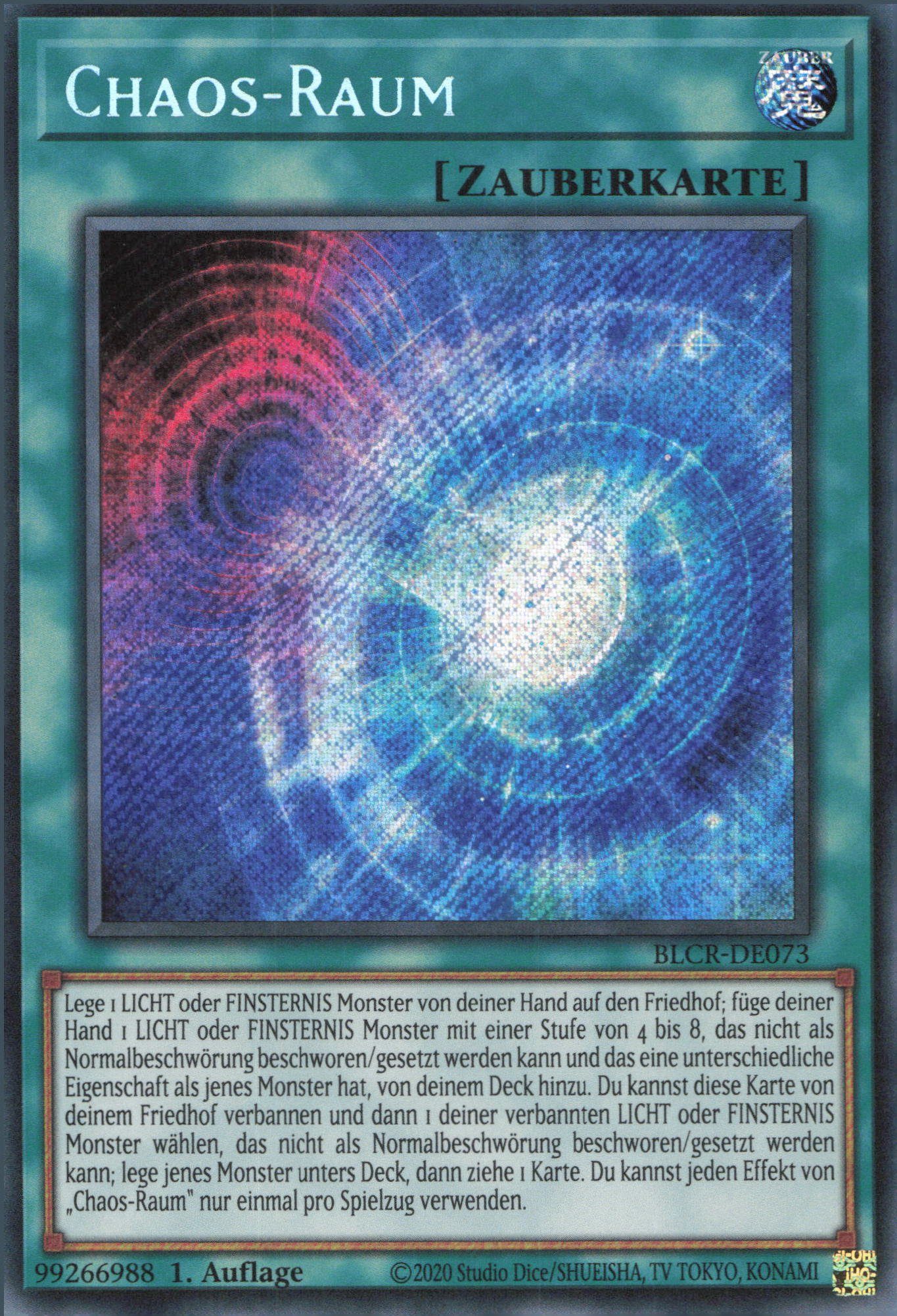 Recollectibles Sammelkarte Yugioh Karte Chaos Raum Deutsch Yu Gi Oh