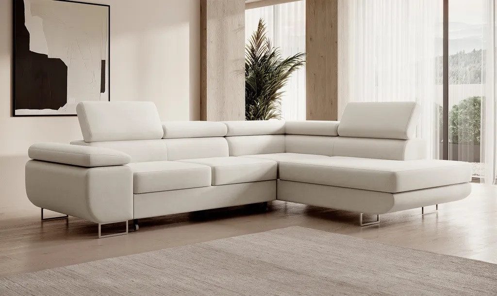 Db Möbel Ecksofa Stella Mit Schlaffunktion Bettkasten Sofa Vom