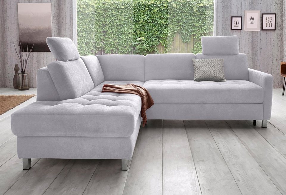 Sitandmore Ecksofa Pablo L Form Wahlweise Mit Bettfunktion Eckcouch