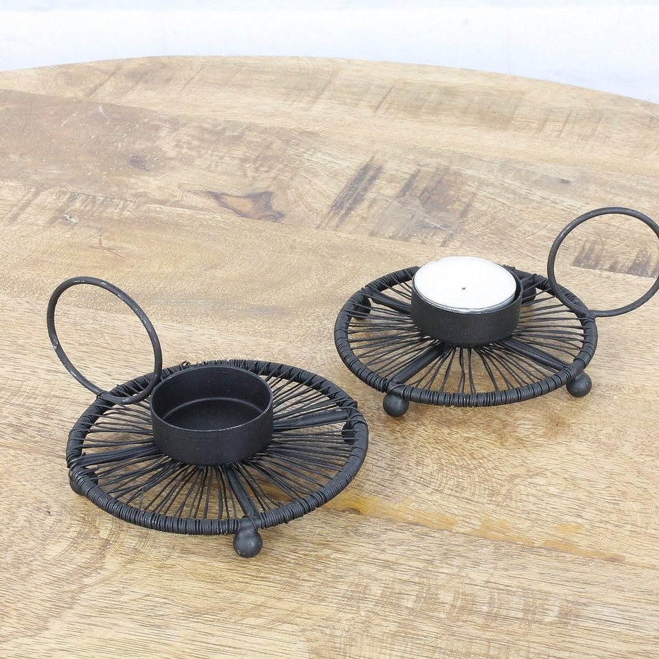 Macosa Home Kerzenhalter (2 St), 2er Set Teelichthalter Kerzenhalter ... Macosa Home Kerzenhalter (2 St), 2er Set Teelichthalter Kerzenhalter ...
