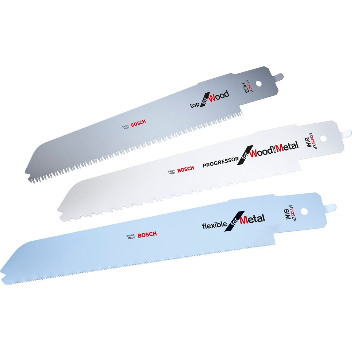 BOSCH Säbelsägeblatt 3tlg. Sägeblatt.-Set für PFZ 500 E