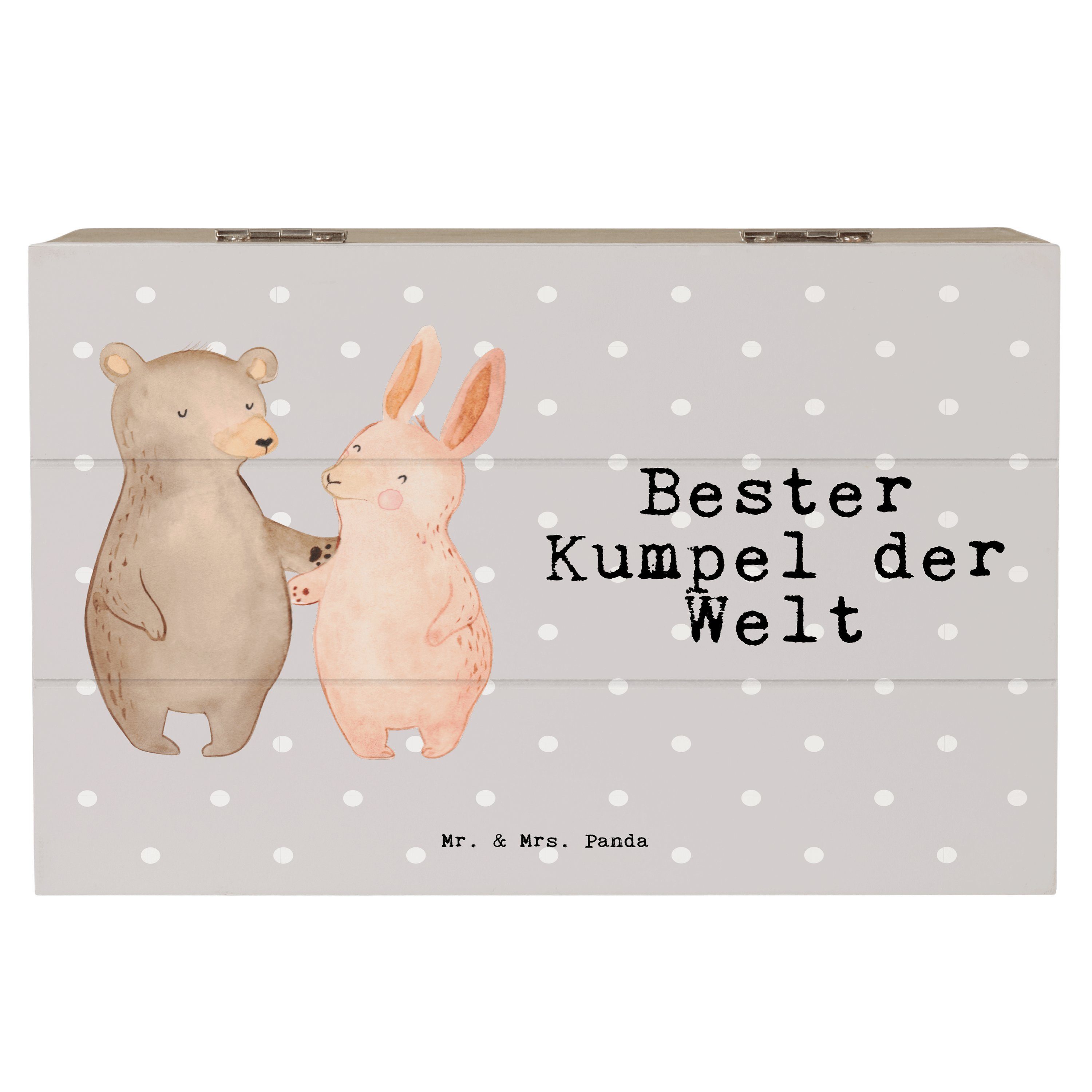 Mr. & Mrs. Panda Dekokiste Hase Bester Kumpel der Welt - Grau Pastell ...