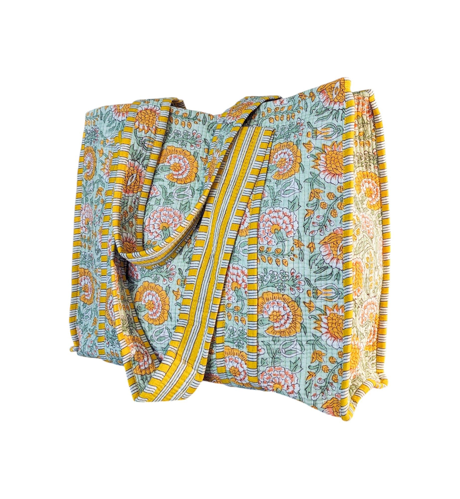 Aurelie Strandtasche Gesteppte Tote Tasche Saira Aus Baumwolle Große