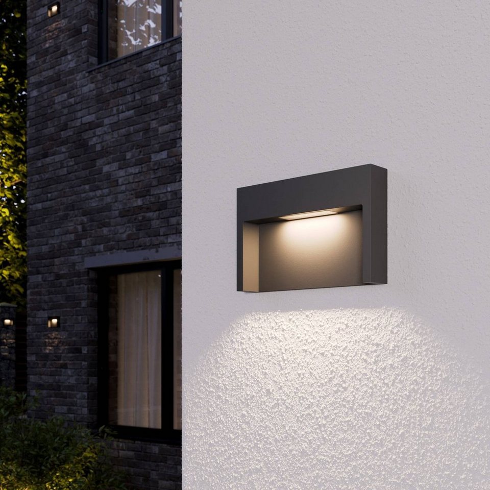 Lucande Led Außen Wandleuchte Mitja Led Lampen Warmweiß Modern