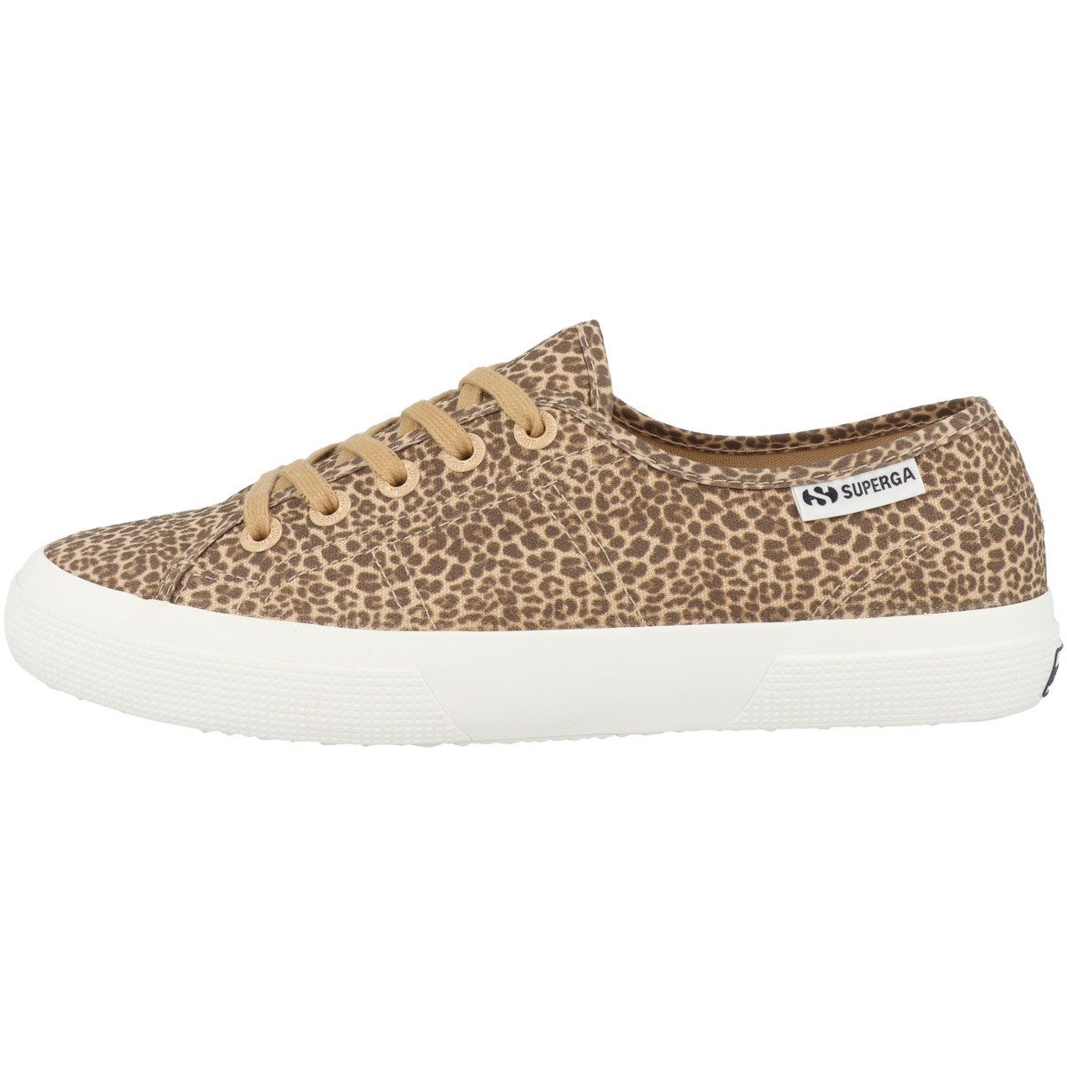 Superga 3750 Micro Leopard Print Leggera Damen Sneaker