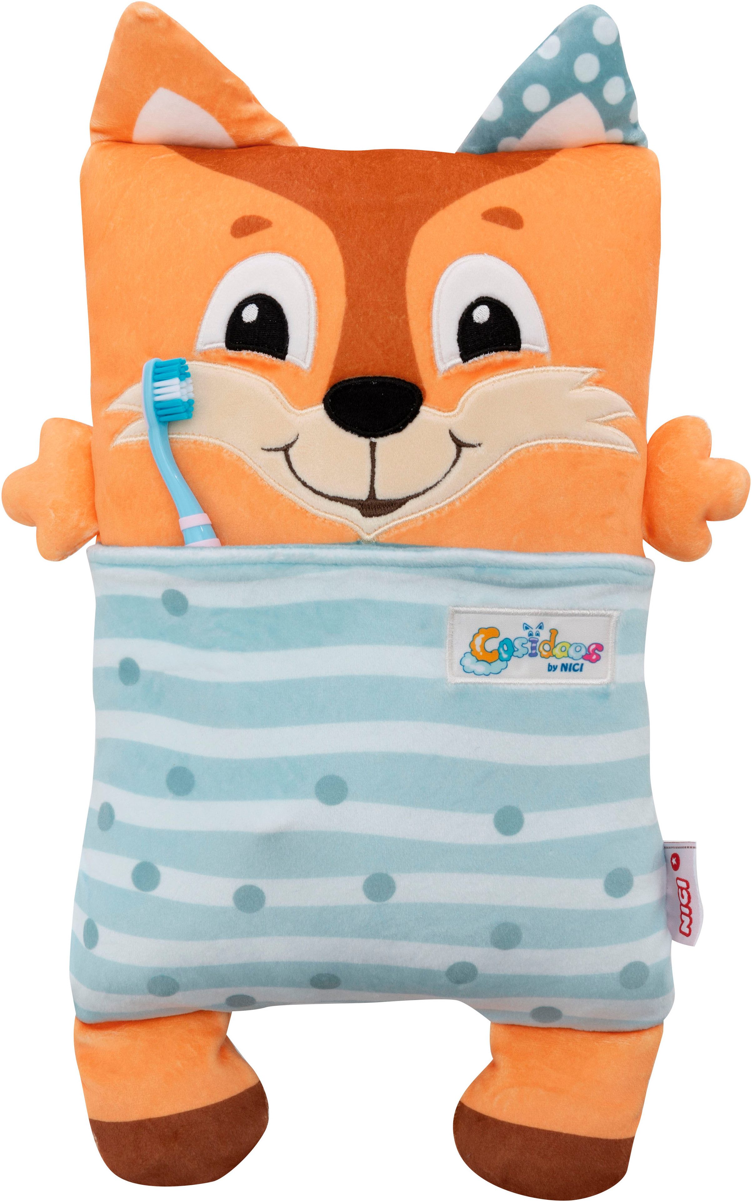 Nici Kuscheltier Cosidoos, Fuchs mit Wendefunktion 30x20 cm, Ab 12 Monaten