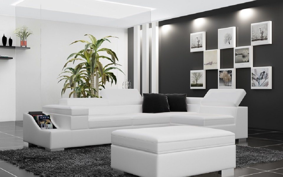 Jvmoebel Ecksofa Moderne Sofa L Form Polster Ecke Couch Designer Sitz