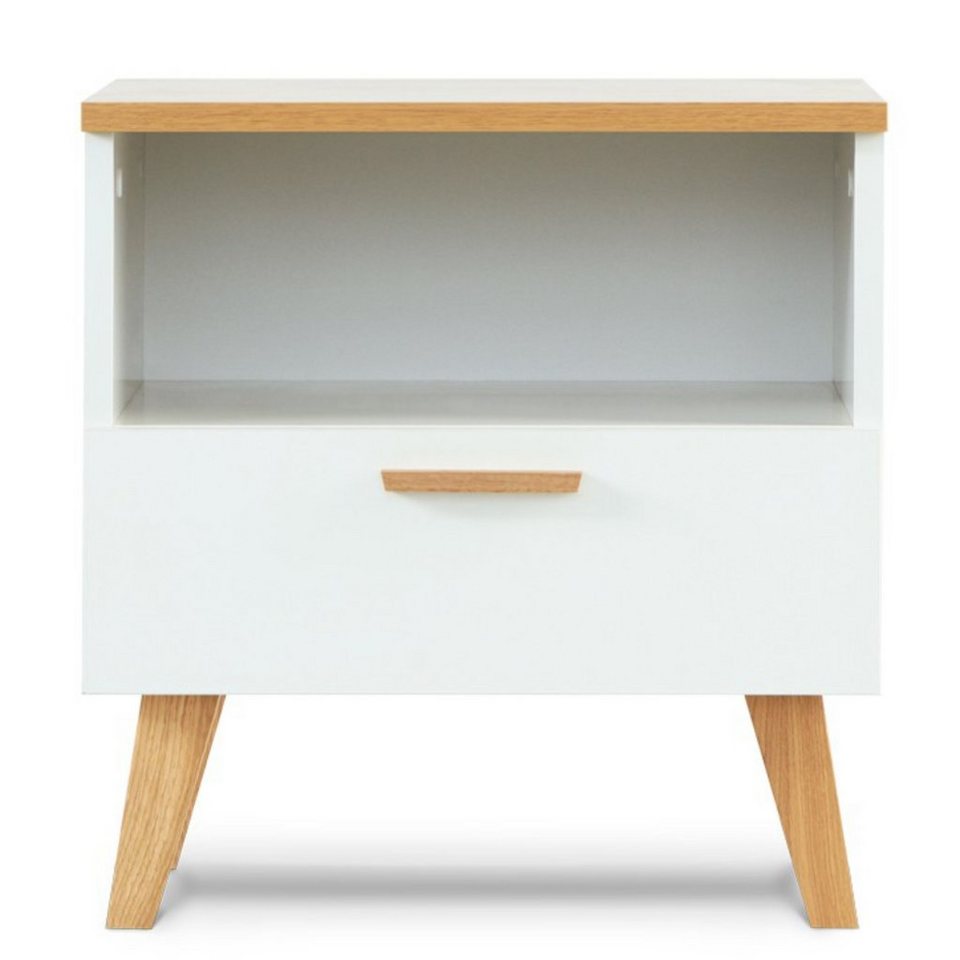 Konsimo Nachttisch Frisk Nachtkommode Nachtschrank Nachtkommode