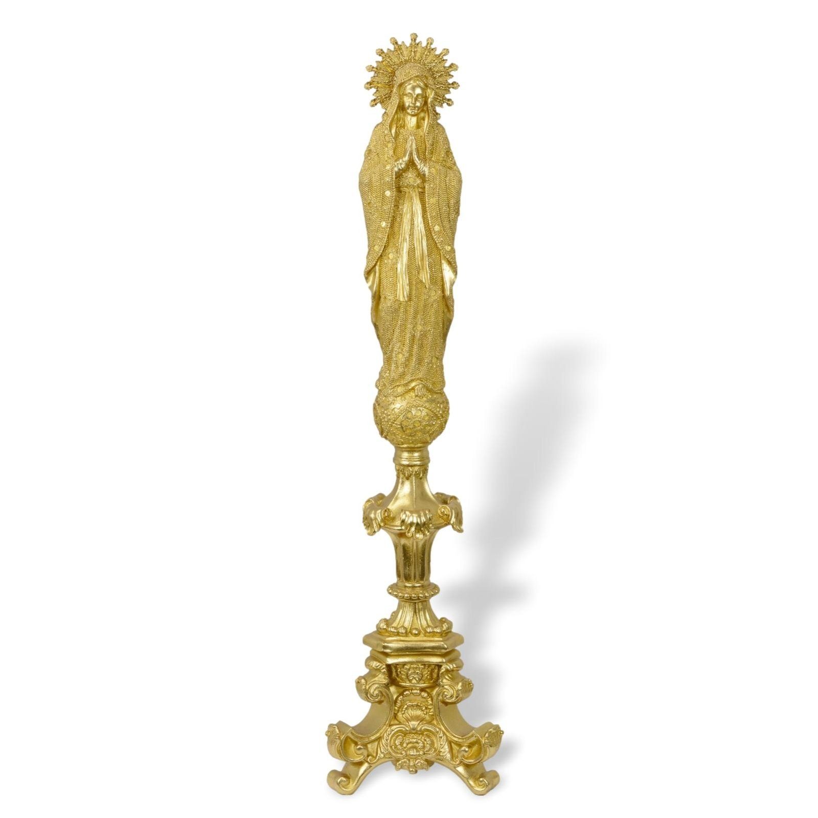 Aubaho Dekofigur Skulptur Maria Madonna Heiligenfigur Figur Statue