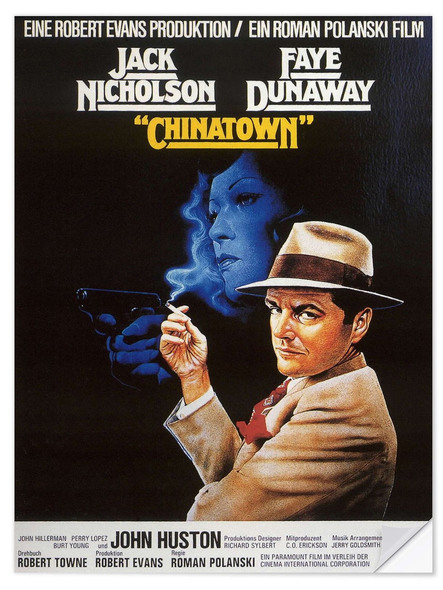 Posterlounge Wandfolie Vintage Entertainment Collection Chinatown