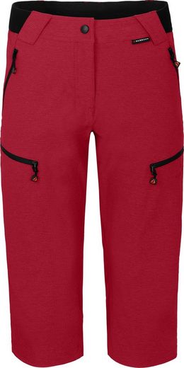 Bergson Outdoorhose Pori Capri« Damen 3 4 Wanderhose Robust