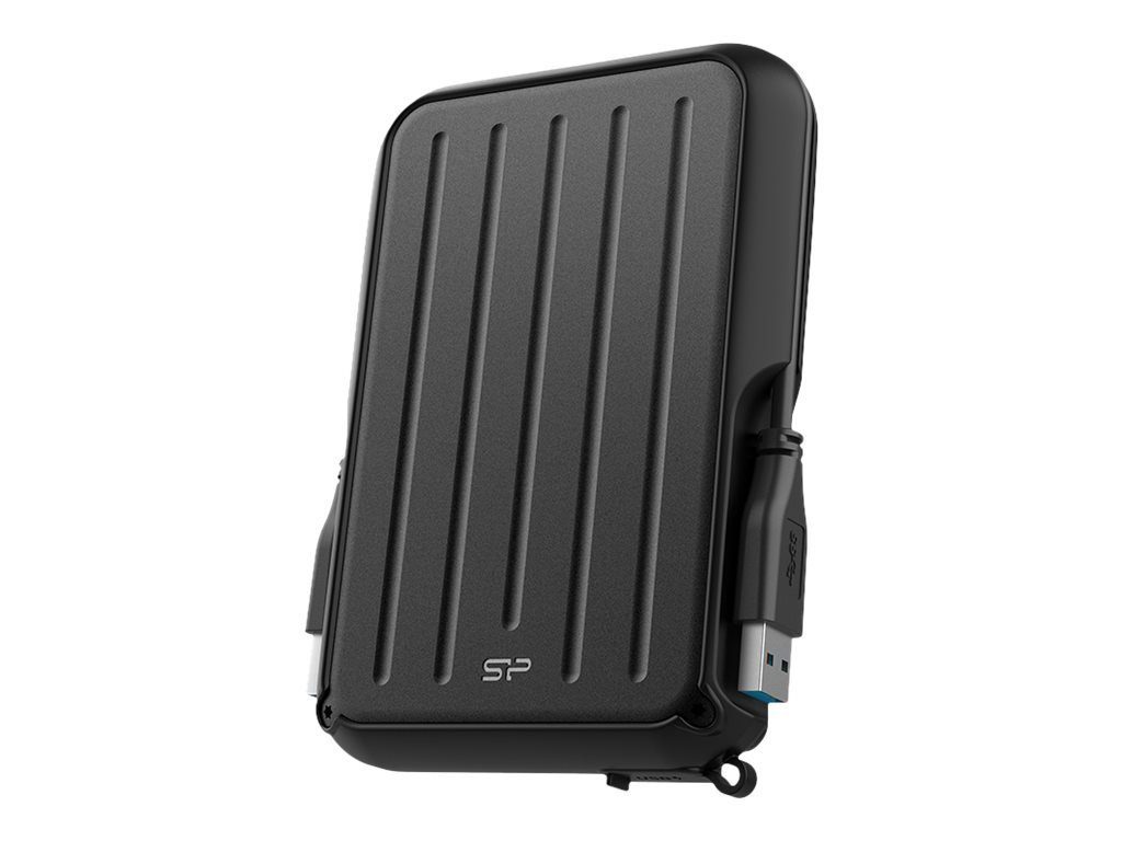 SILICON POWER SILICON POWER A66 Shockproof Black 4TB externe HDD-Festplatte