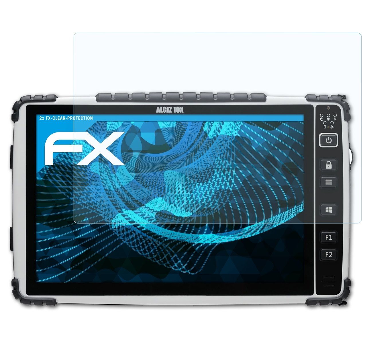 Atfolix Schutzfolie Displayschutz Für Handheld Algiz 10x 2 Folien
