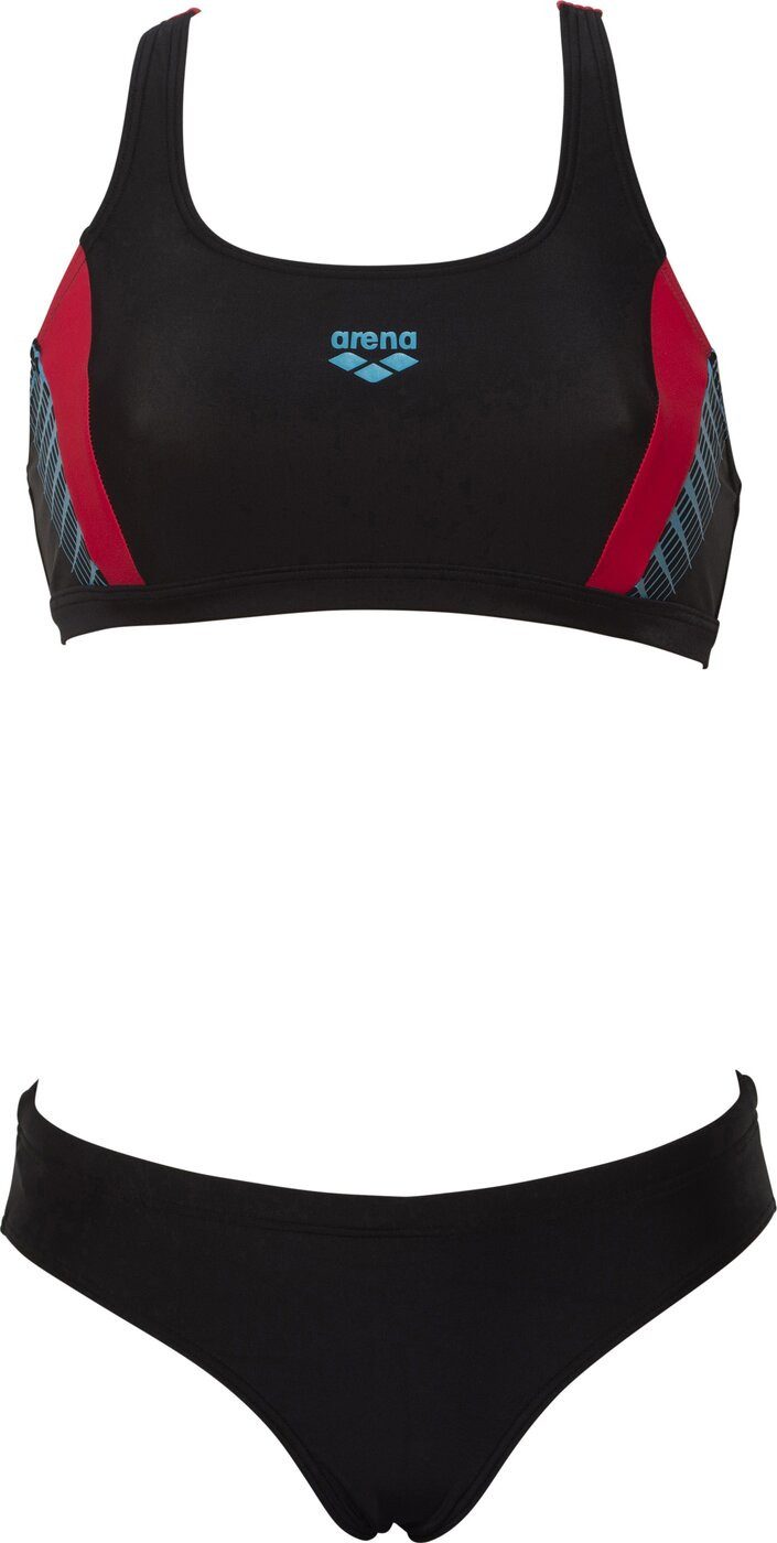 Arena Bustier-Bikini W THREEFOLD TWO PIECES, Bustier-Top Bikini