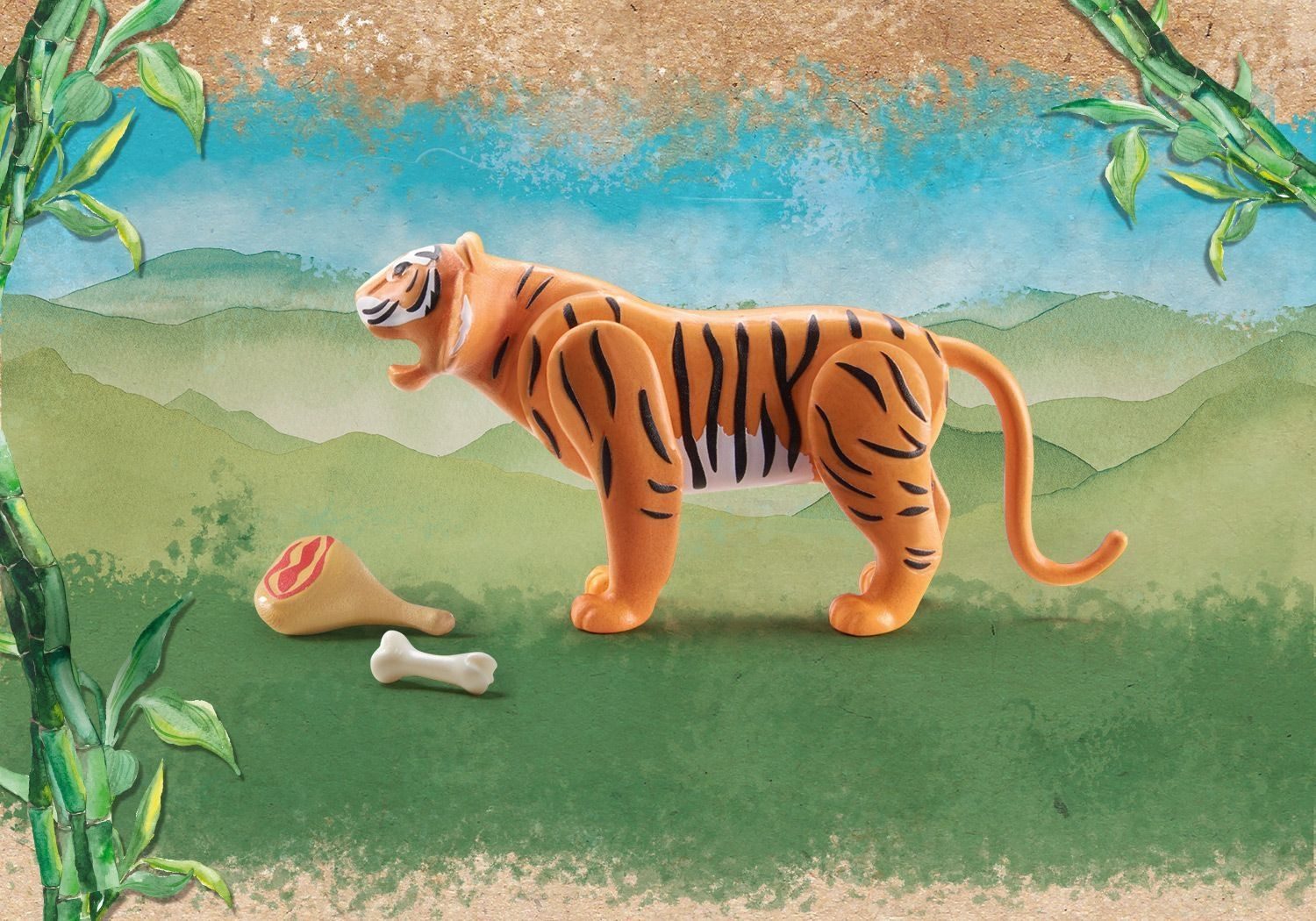 Playmobil® Wiltopia Tiger Konstruktions-Spielset, (Tiger), Made in Europe