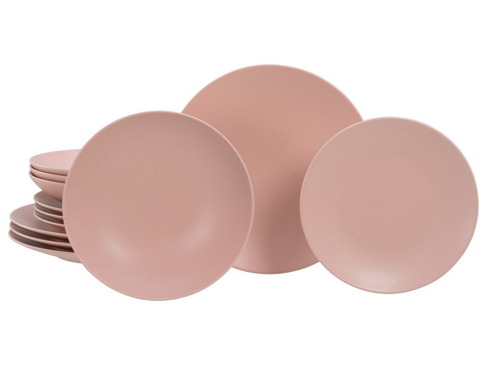 Creatable Tafelservice Soft Touch Peach Tafelservice 12 Tlg 12 Tlg 4