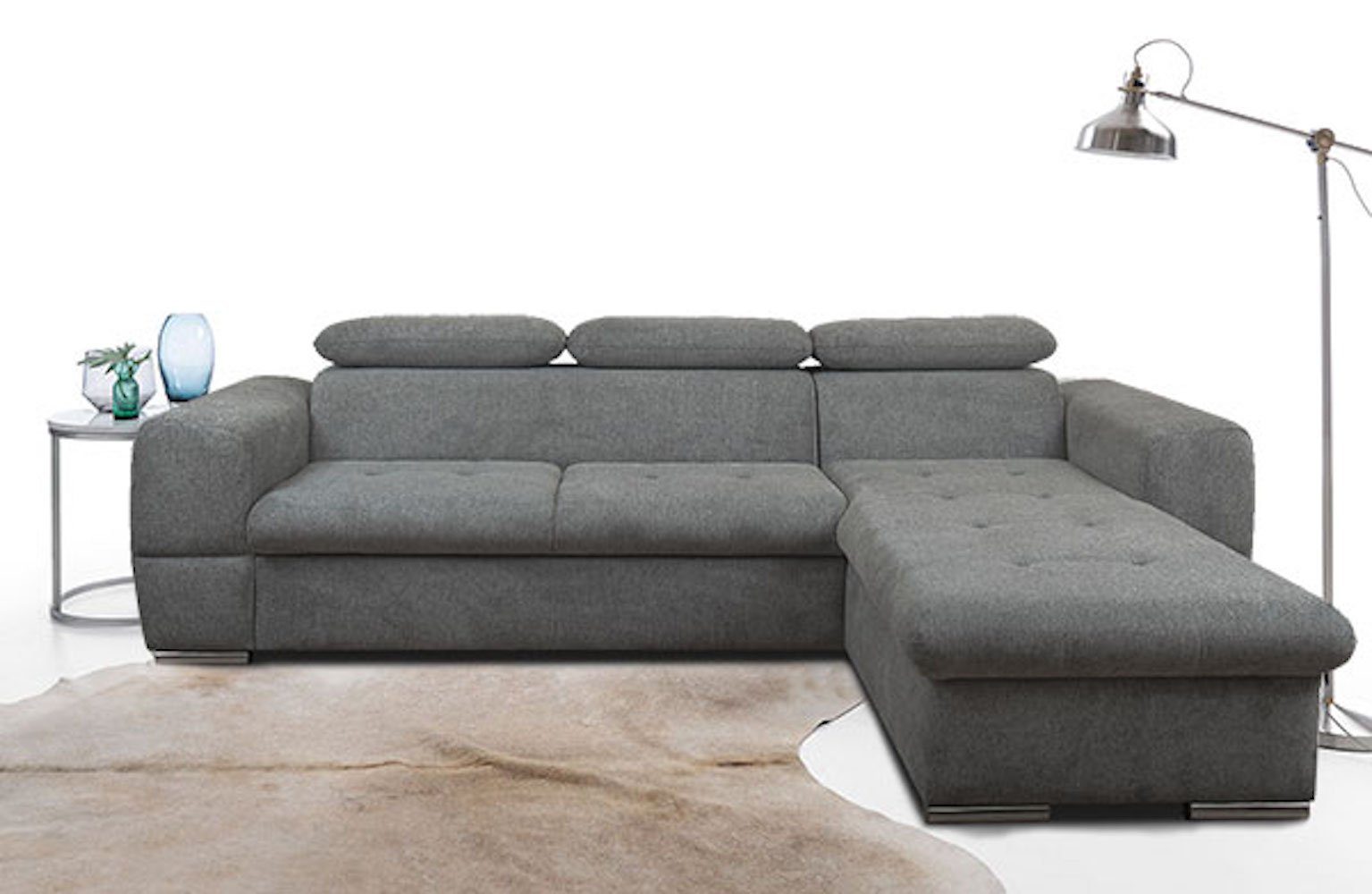 Feldmann Wohnen Ecksofa Primo Primo 1 Teile 270cm Farbe Und